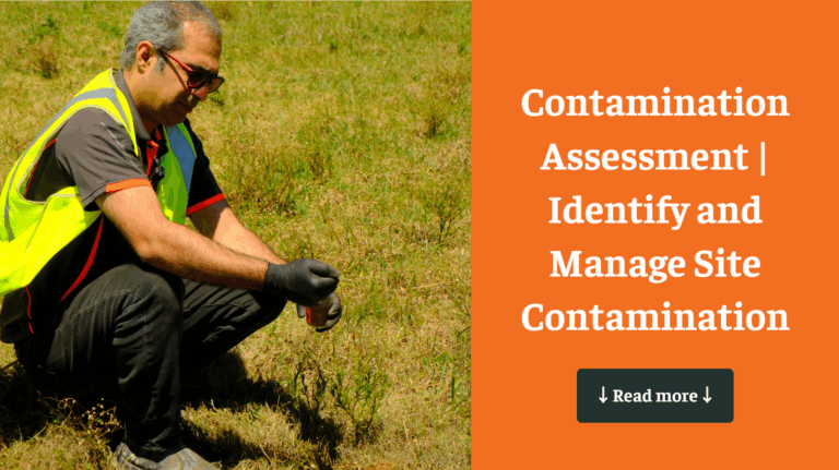 Contamination Assessment | Identify and Manage Site Contamination ...