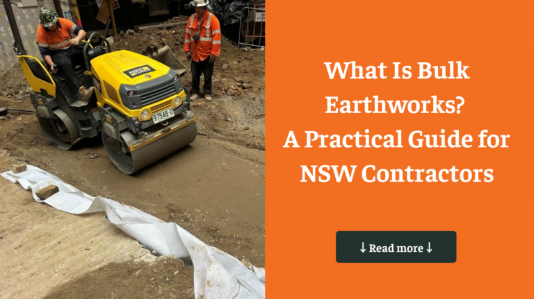 What Is Bulk Earthworks? A Practical Guide for NSW Contractors - Ideal ...